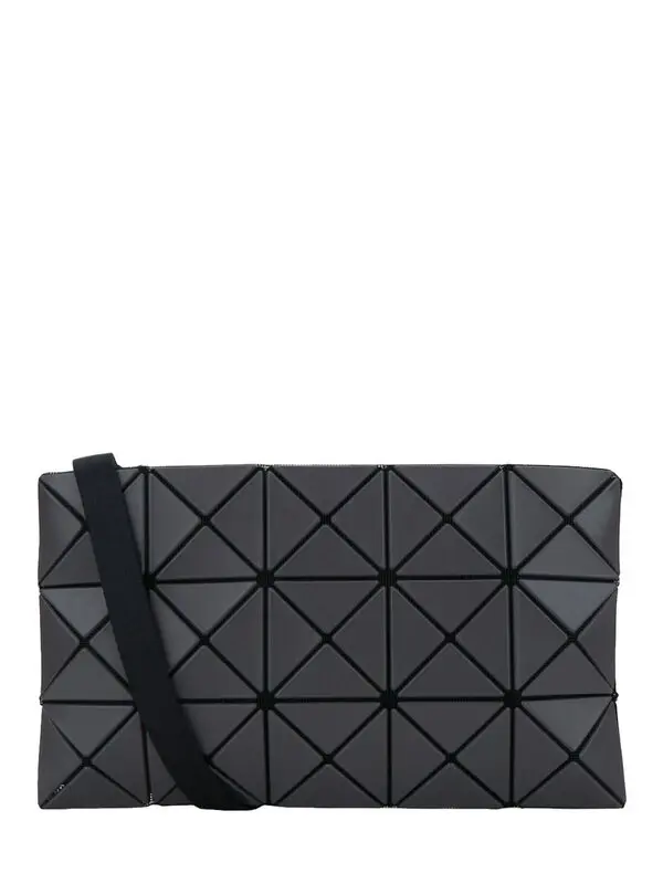 Issey Miyake Lucent Pvc Crossbody Bag With Zip Closure - Grey