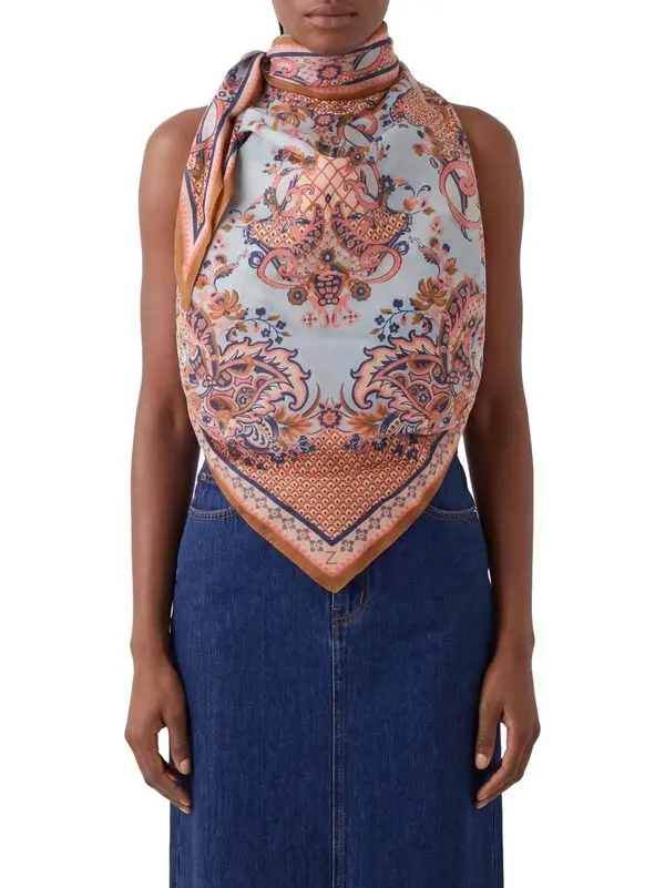 Zimmermann Top - Gnawed Blue