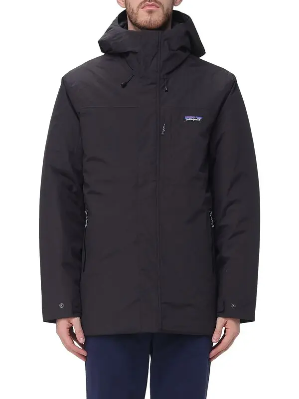 Patagonia Hooded Waterproof Recycled Nylon Parka - Black