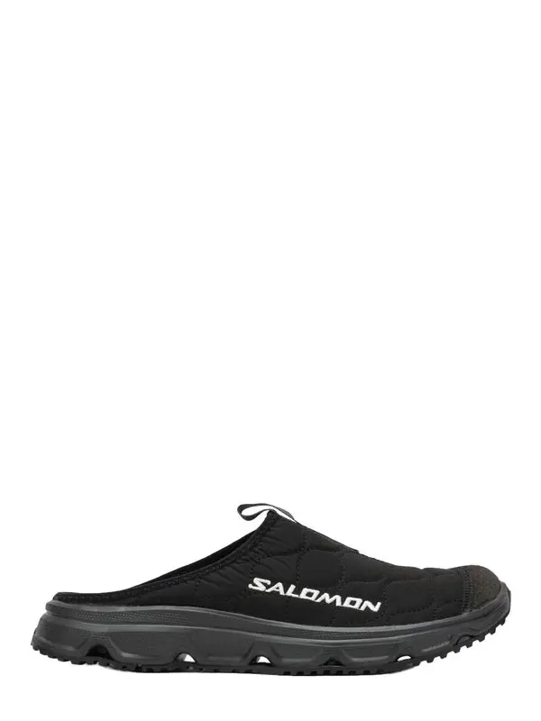 SALOMON Rx Slide 3.0 Atq Quilted Technical Fabric Mules With Cork Midsole - Black