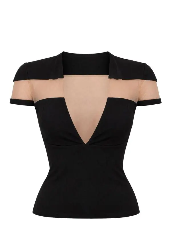ROOM 24 Rosy Top - Black