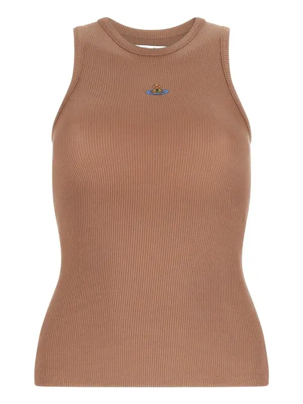 VIVIENNE WESTWOOD Tank Top "90s - Beige
