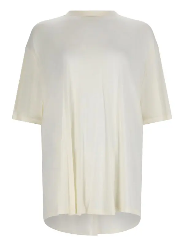 DARKPARK T-shirt Con Abbottonatura Sul Retro - Ivory