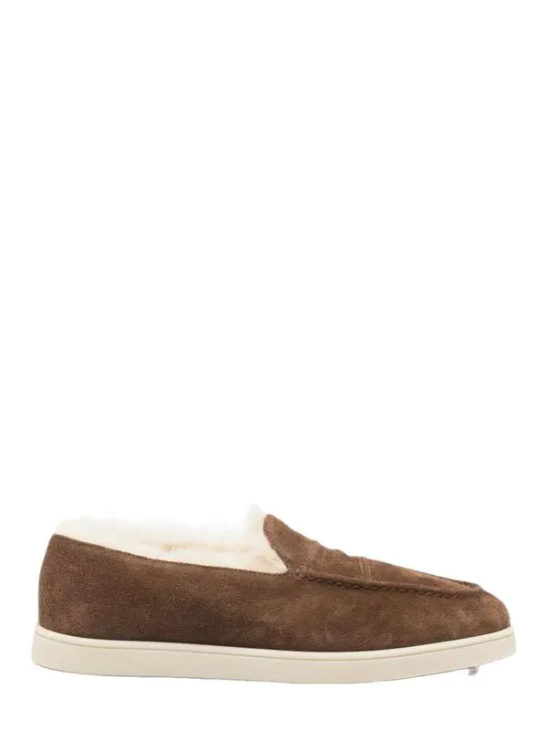 Church's Suede Leather Loafers - Brown