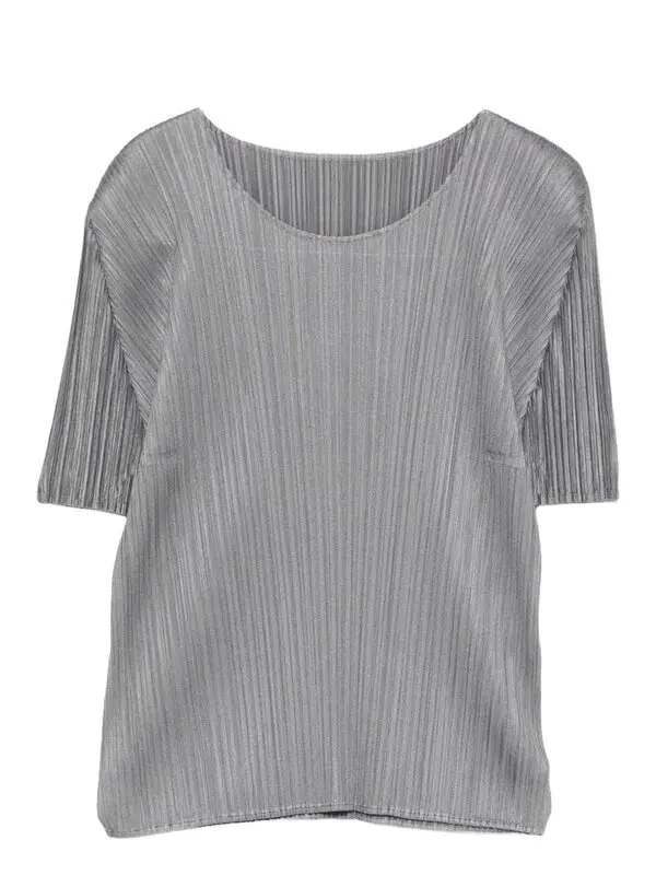 Issey Miyake Pleated -tshirt - Grey