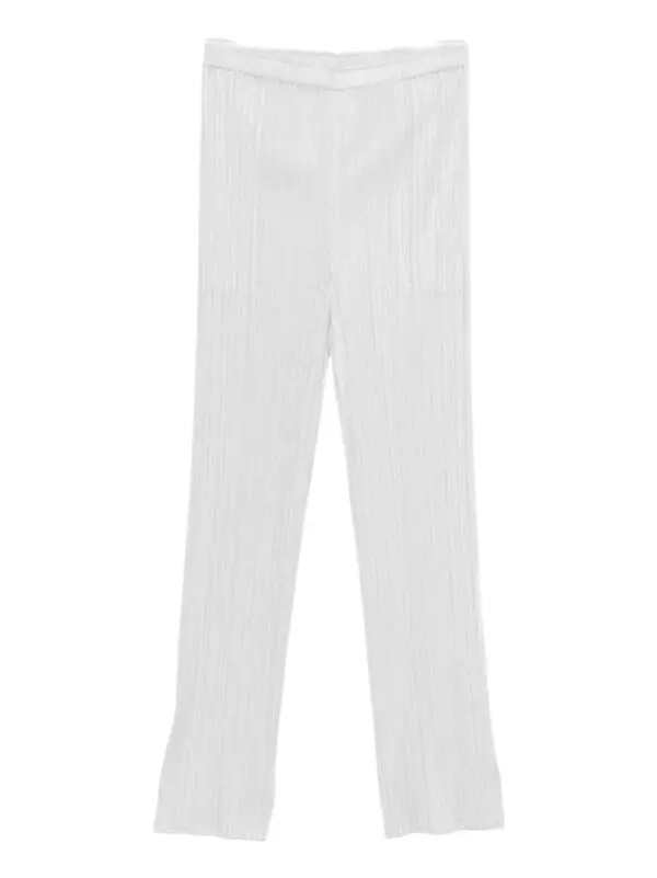 Issey Miyake Pleated Trousers - Grey