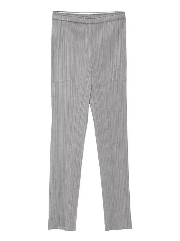 Issey Miyake Pleated Trousers - Grey