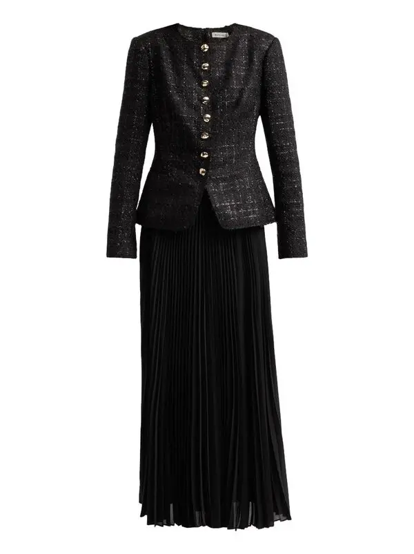 Simkhai Claudina Blazer Maxi Dress - Black