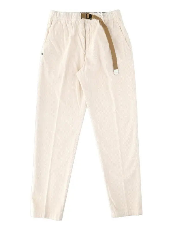WHITE SAND Sand Trousers For In Cotton-lyocell Stretch Blend - Multicolour