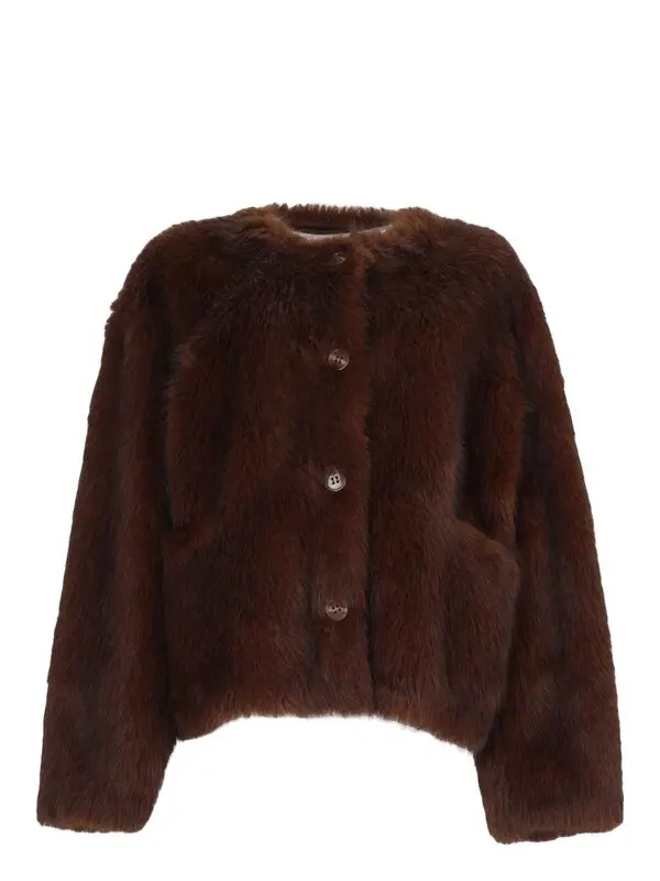 STAND STUDIO Up Utility Jacket For - Brown