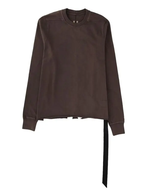 Rick Owens Ribbed Crewneck Sweatshirt - Grey