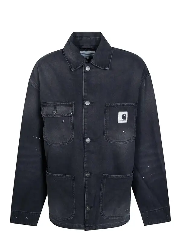 Carhartt Michigan "smithtown" Denim Jacket - Nero