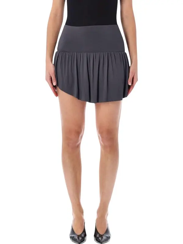 Gimaguas Mini Gathered Skirt - Nero