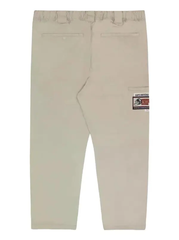 AAPE BY *A BATHING APE Moonface Straight-fit Trousers - Black