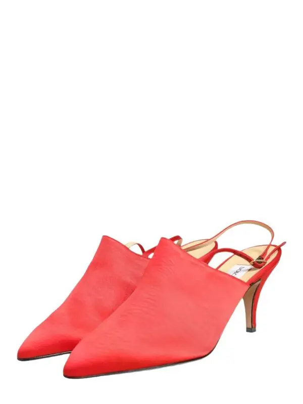 Dolce & Gabbana Pointed-toe Slingback Pumps - Red
