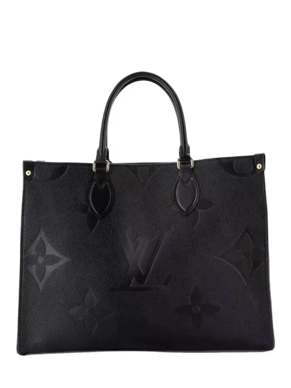 LOUIS VUITTON Onthego Monogram Empreinte Giant Mm Tote Bag - Black