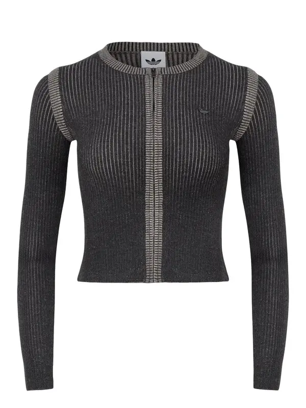 Adidas Originals Knit Jacket - Grey