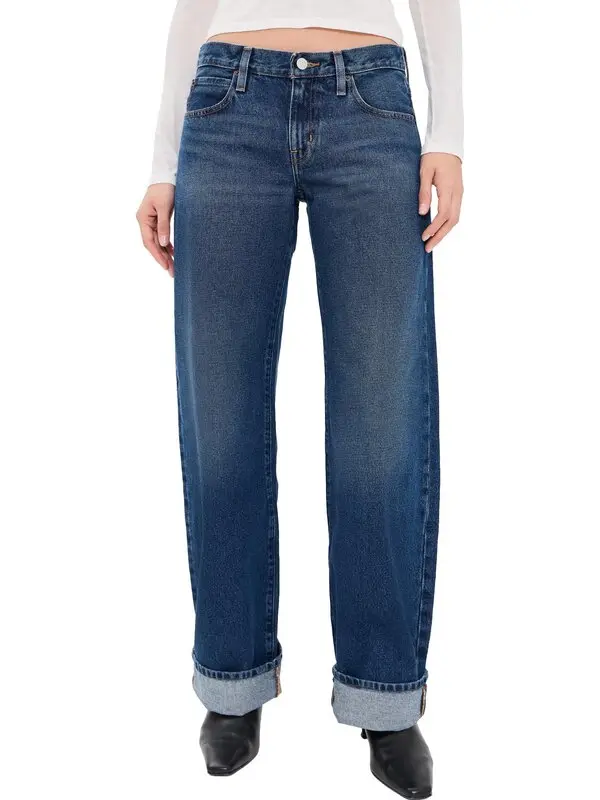 FRAME The Low Bow Jeans - Volt