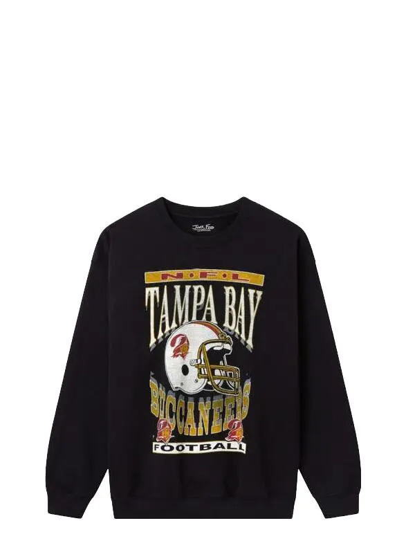 Junk Food Tampa Bay Buccaneers Graphic Sweatshirt - Black