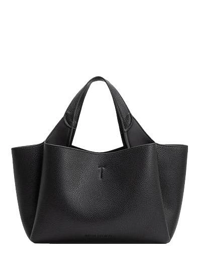 MELIE BIANCO Whitley Recycled Vegan Leather Tote Bag - Black
