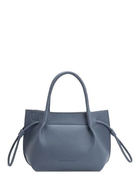 MELIE BIANCO Tyler Recycled Vegan Leather Crossbody Bag - Slate