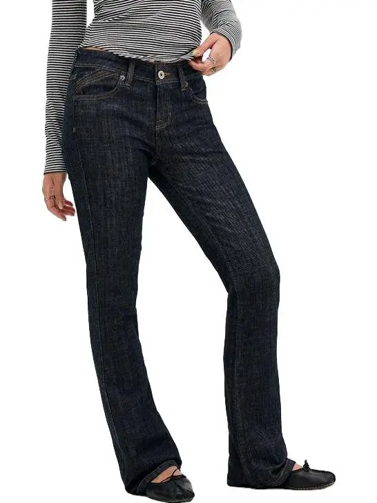 BDG URBAN OUTFITTERS Brooke Flare Leg Jeans - Rinse
