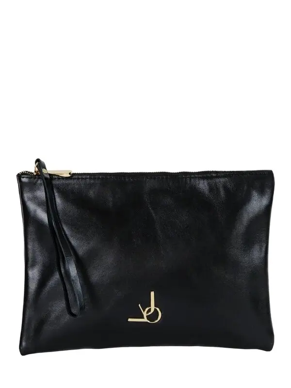 JOVIE Frame Clutch In Noir - Black