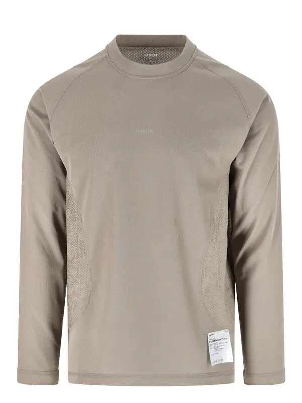 Satisfy T-shirt "fuzzfleece™ Octa - Gray