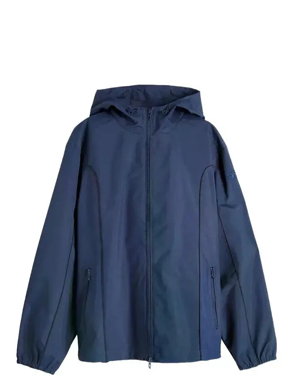 DIESEL® Windbreaker With Contrast Piping - Blue