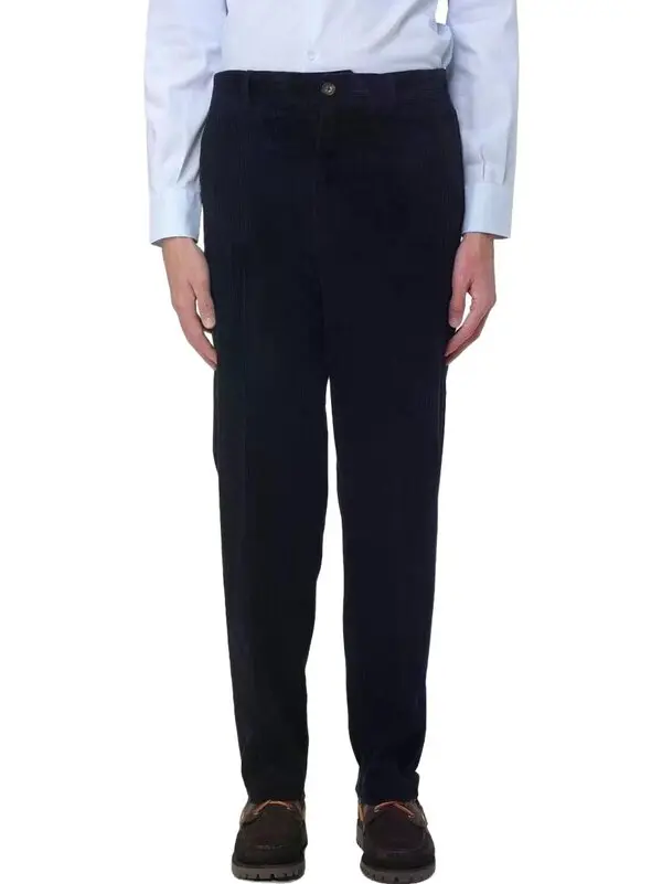 SEBAGO Rendon Corduroy Straight-leg Trousers - Blue