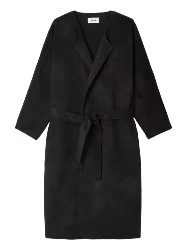 American Vintage Timtown Oversized Coat - Grey