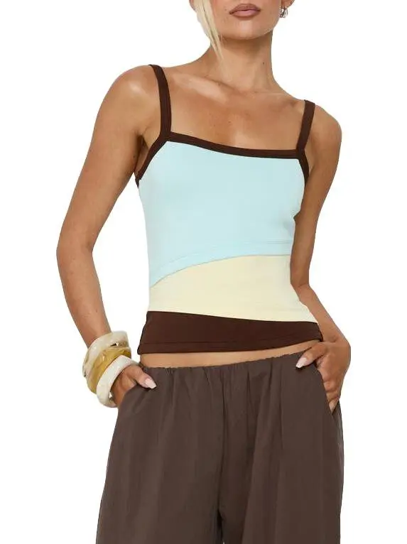 Princess Polly Maezo Spliced Tank Top - Multi