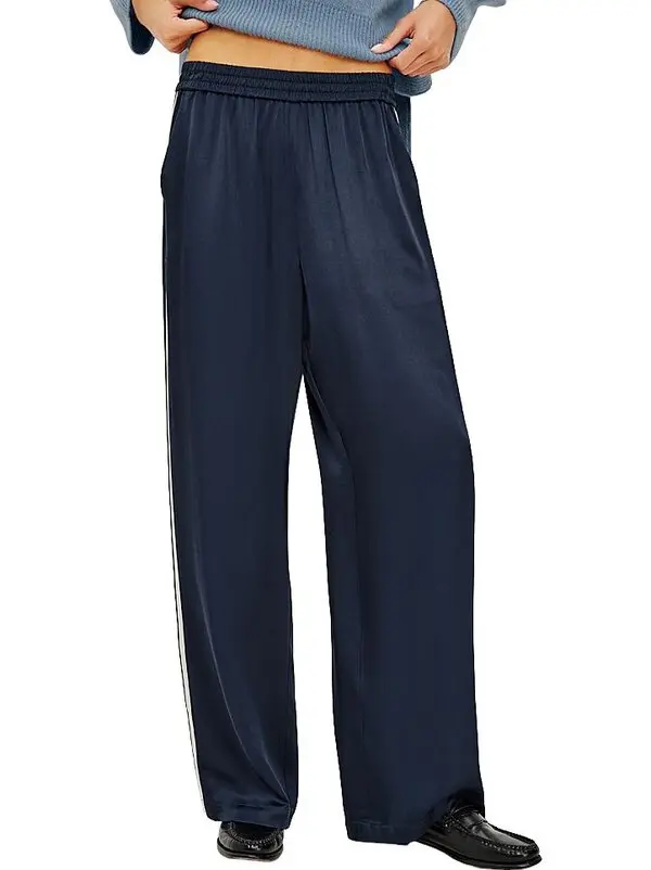 Rails Merida Side Striped Pull On Pants - Navy