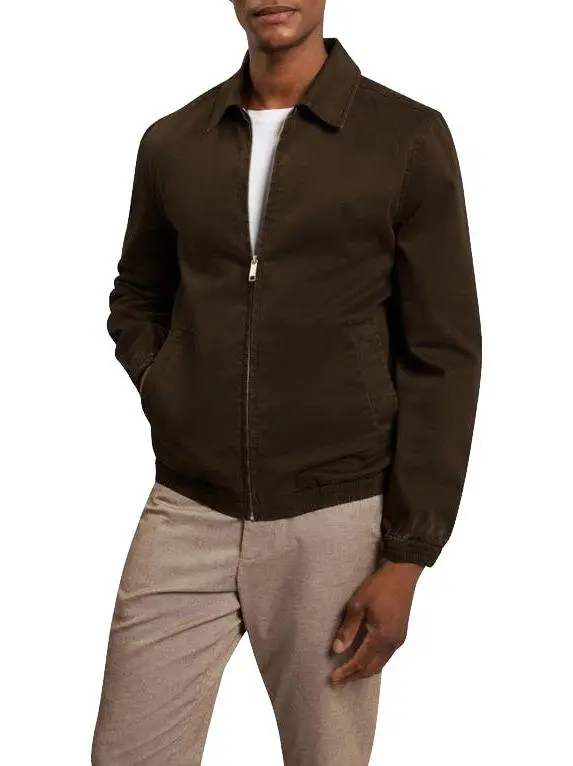 Ted Baker London Pollock Harrington Jacket - Olive
