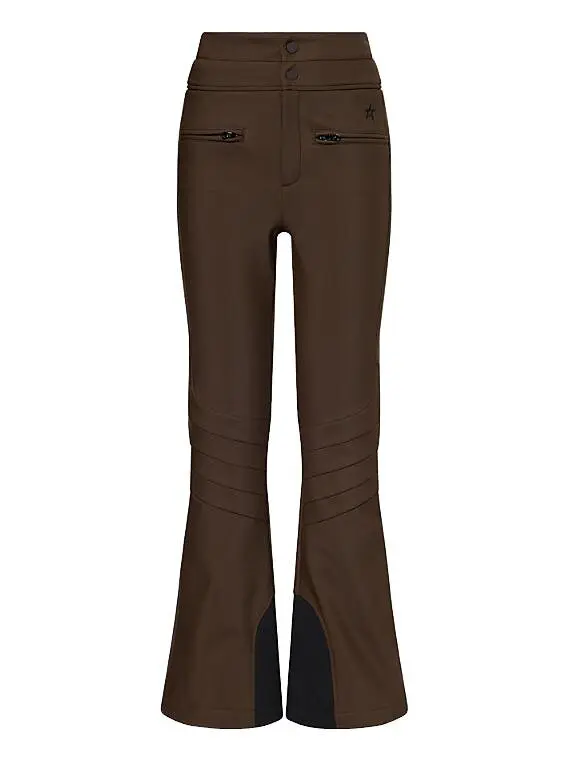 Perfect Moment Aurora High-waist Flare Ski Pants - Chocolate Brown