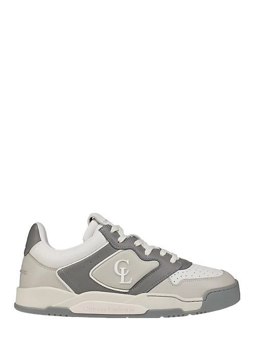 CHRISTIAN LOUBOUTIN Bsktball 1 Retro Leather Trainers - Albatre
