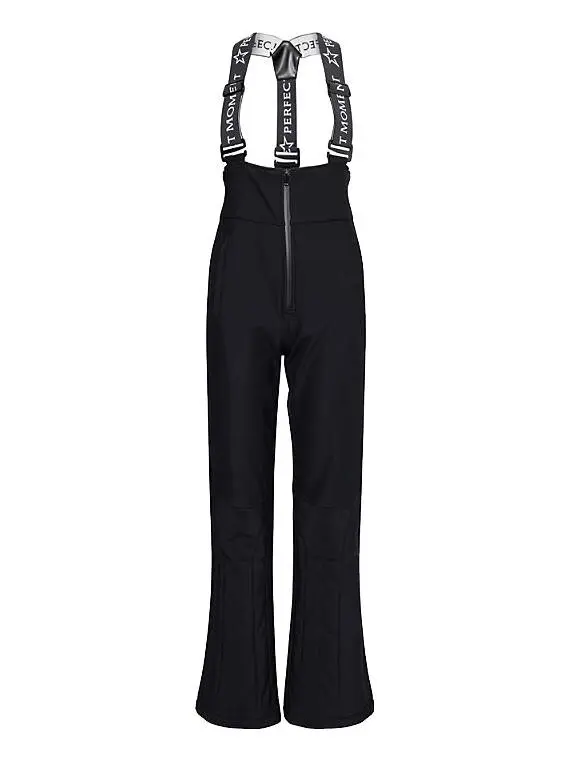 Perfect Moment 80s Slalom Bib High-waist Pant - Black
