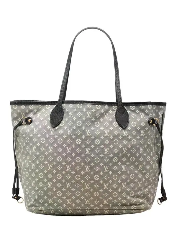 LOUIS VUITTON 2012 Monogram Idylle Neverfull Mm Tote Bag - Grey