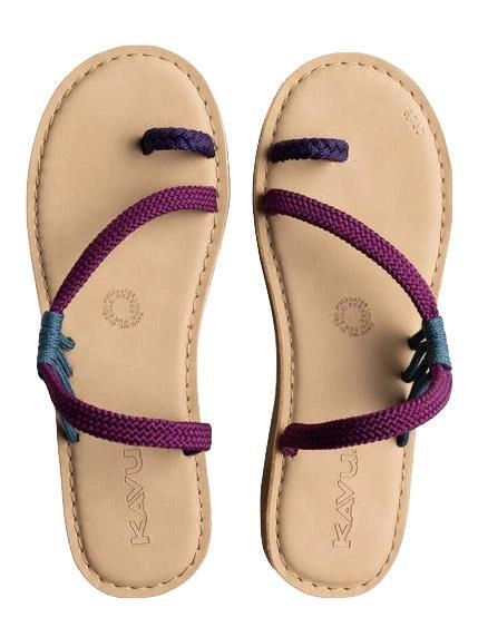 KAVU Shore Enuff Sandal - Plum