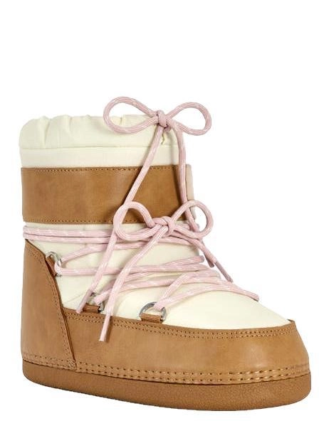 AZALEA WANG Gravity Boot - Tan Multi