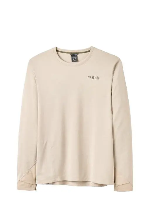 RAB Staden Crew Shirt - Pebble