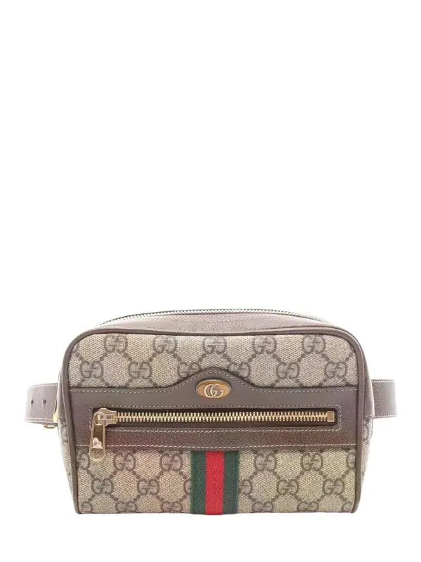 Gucci 2010s Small Ophidia Gg Supreme Belt Bag - Neutrals