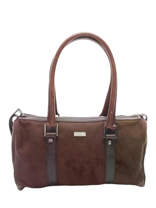 Gucci 2000s Canvas Tote Bag - Brown