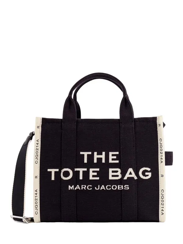 Marc Jacobs The Tote Bag Canvas Crossbody Bag - Charcoal