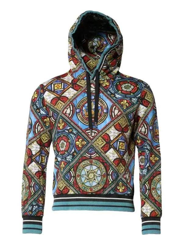 Dolce & Gabbana Printed Hoodie - Red