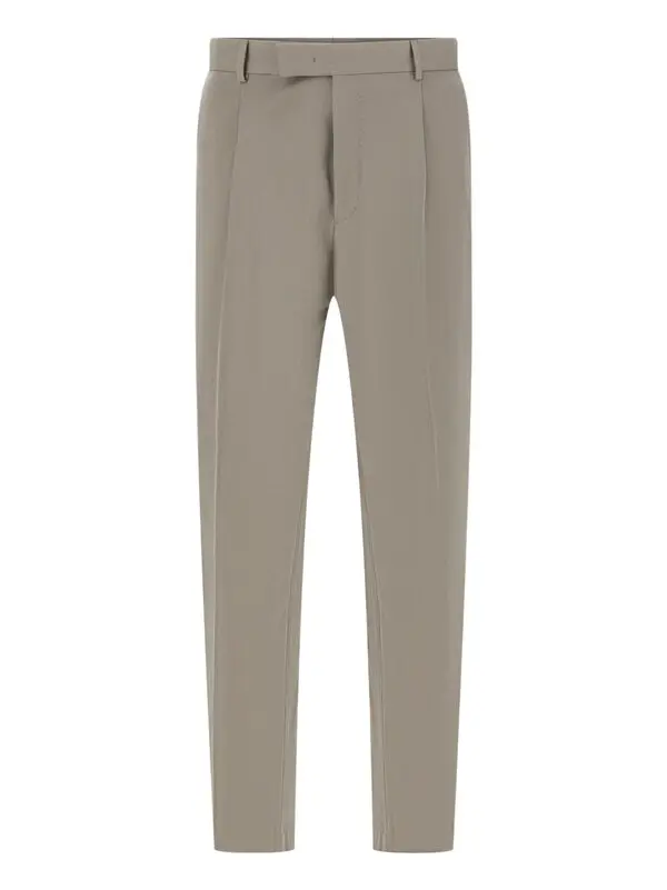 PT TORINO Pleated Tailored Trousers - Nude