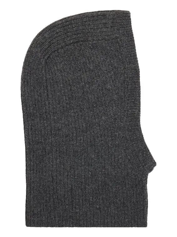 THE FRANKIE SHOP Corin Knitted Snood - Charcoal