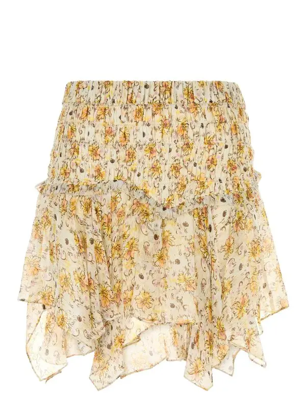 Isabel Marant Étoile Printed Viscose Fiala Skirt - Multicolor