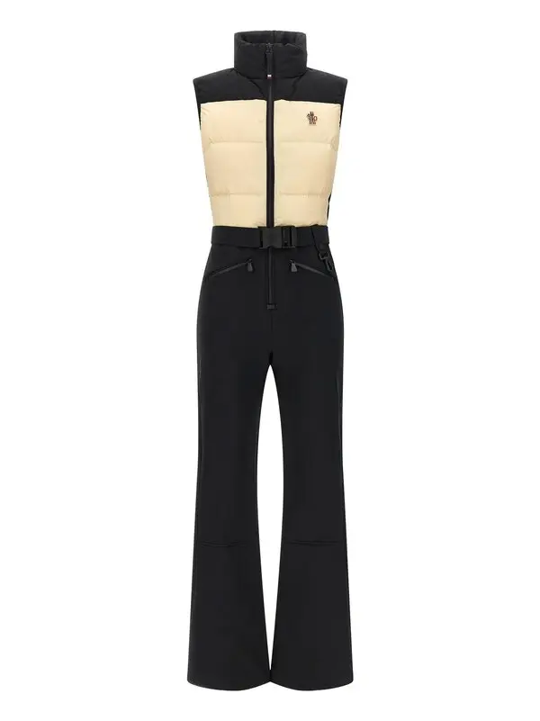 Moncler Two-tone Ski Suit - Black