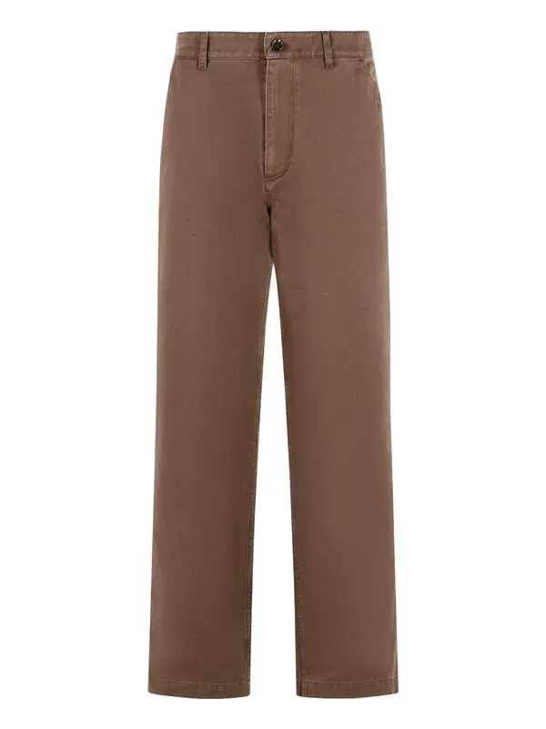 Burberry Arthur' Cotton Pants - Brown
